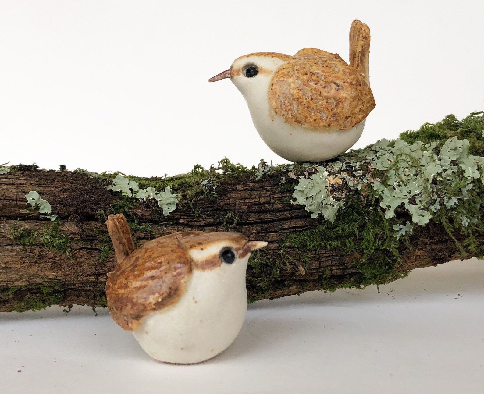 Wren Stoneware Ceramic Ornament - Etsy