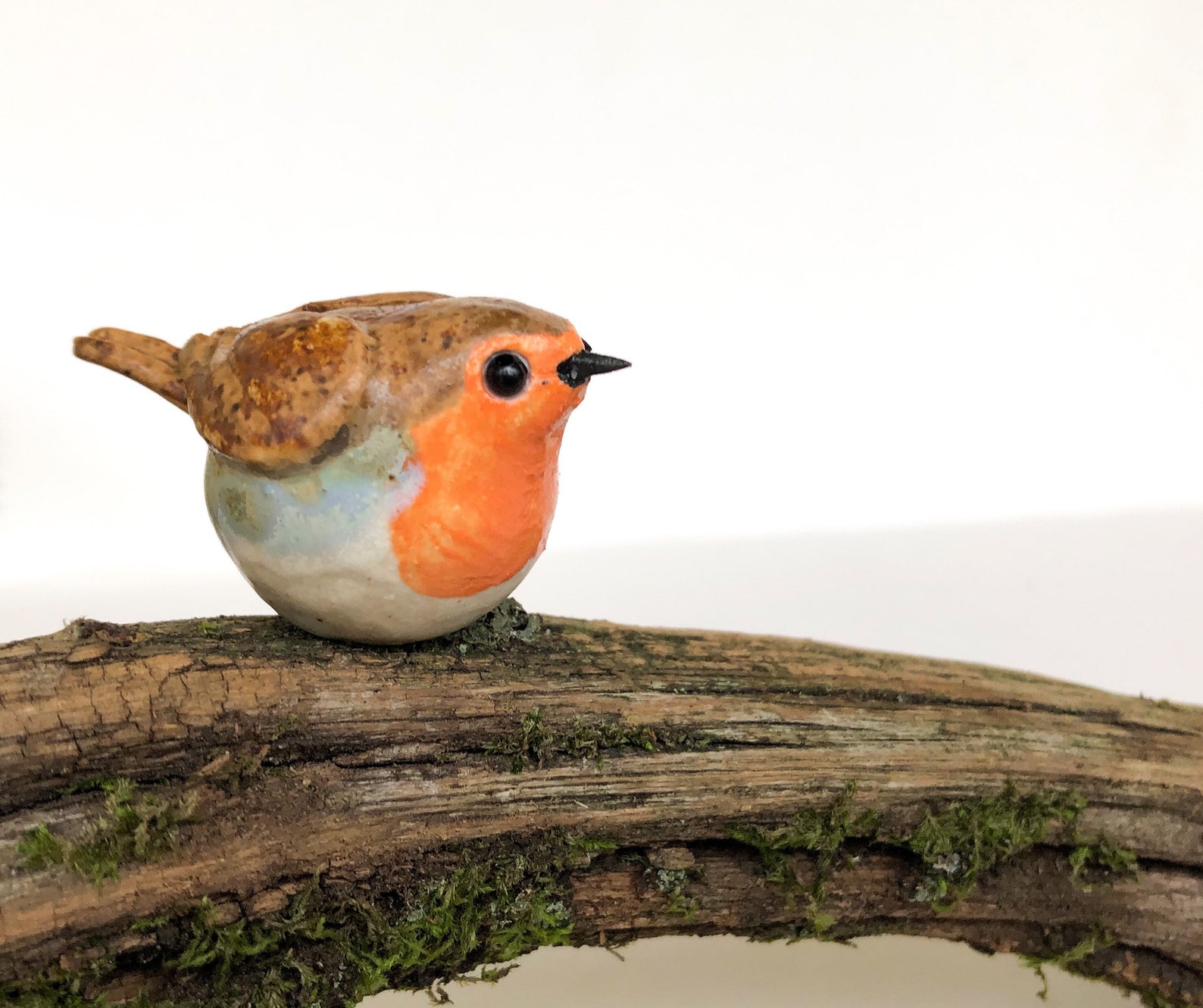 Robin Stoneware Ceramic Ornament - Etsy