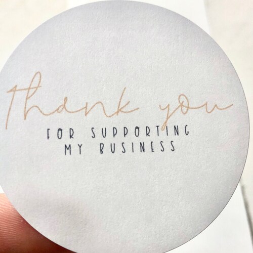 Small Business Packaging Stickers Circle Sticker Sheets | Etsy