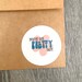 Best Mail Ever, Happy Mail Sticker, Modern Sticker, Small Business ...