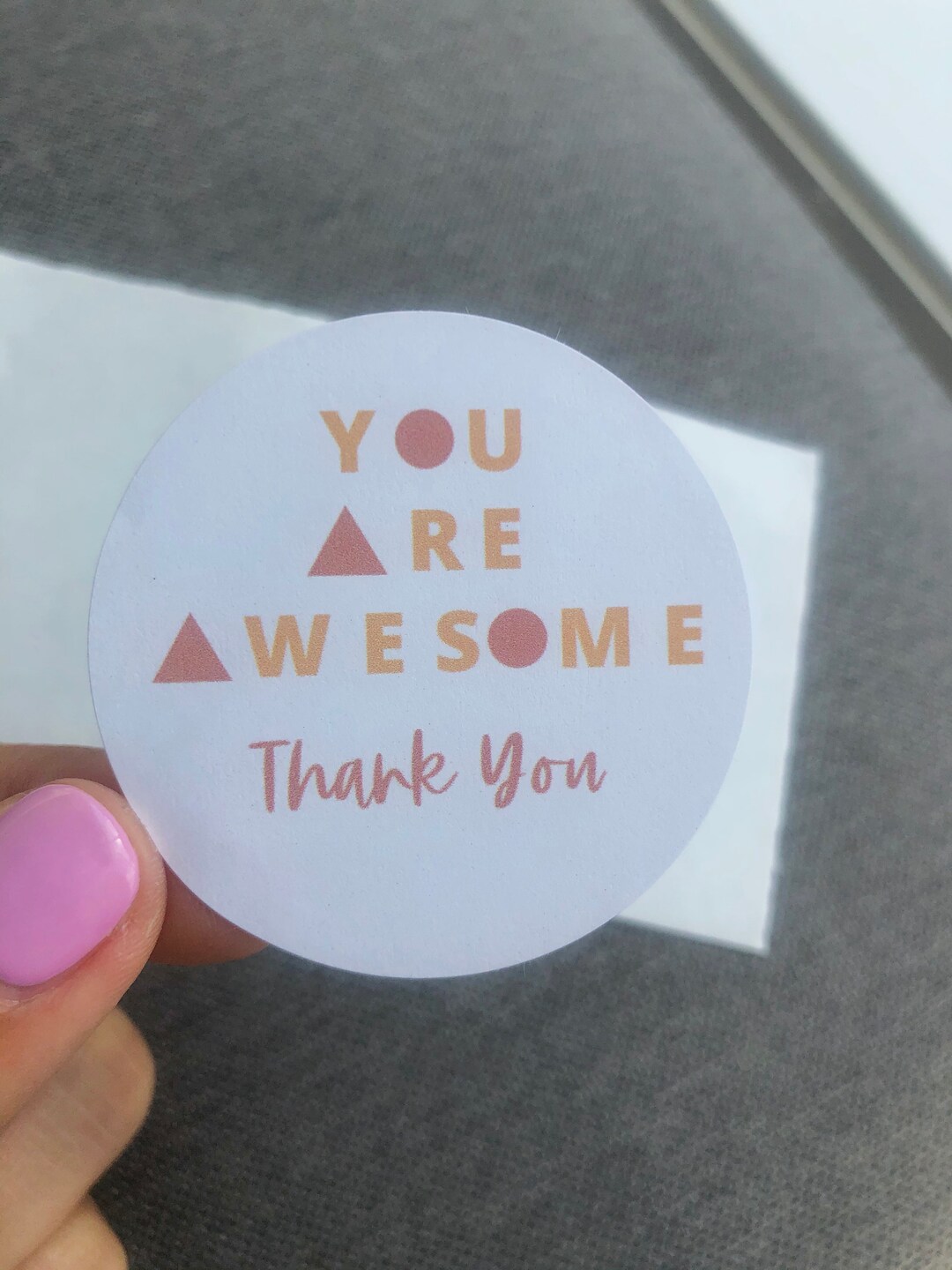 You Are Awesome , Packaging Sticker, Envelope Sticker, Thank You - Etsy