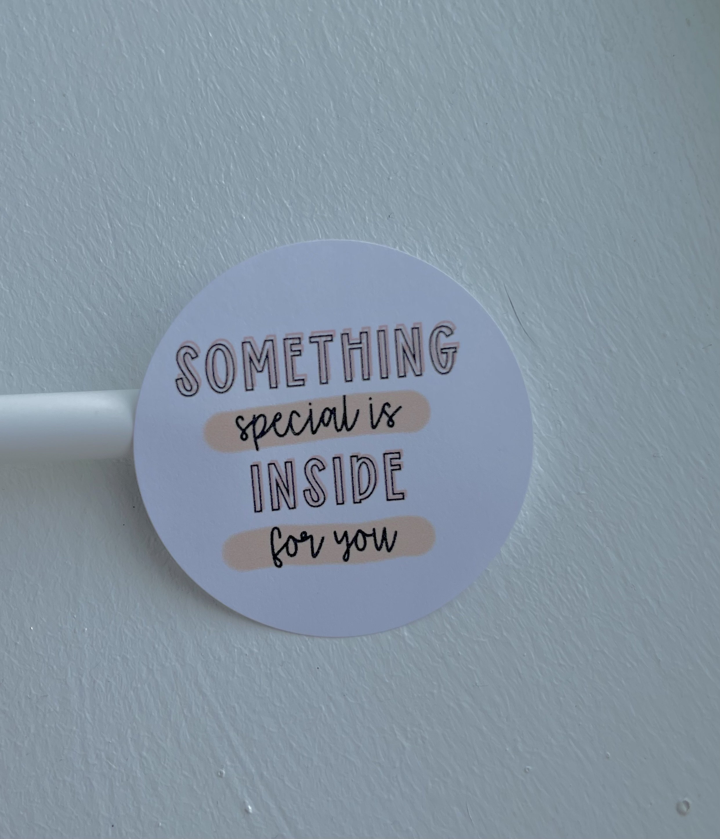 Retro Something Special Mail Sticker, Cute Small Business Envelope ...