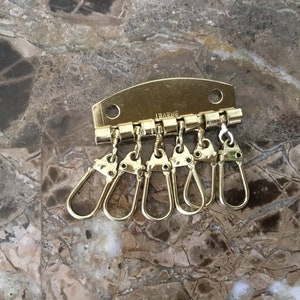 5 Pcs 47mm Gold Key Holder Key Organizer Key Rings Key Holder for ...