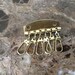 5 Pcs 47mm Gold Key Holder Key Organizer Key Rings Key Holder for ...