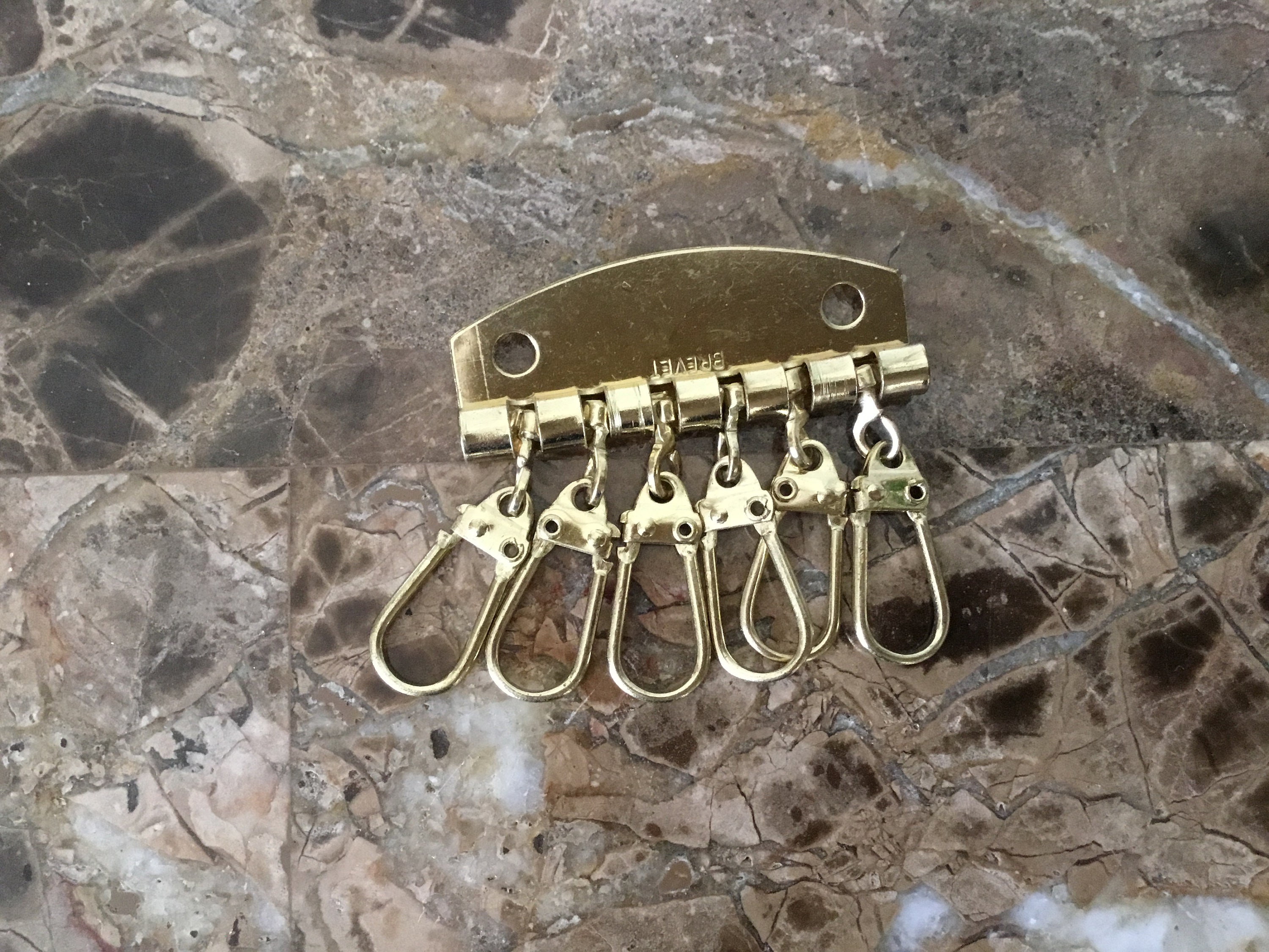5 Pcs 47mm Gold Key Holder Key Organizer Key Rings Key Holder for ...