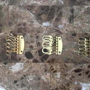 5 Pcs 47mm Gold Key Holder Key Organizer Key Rings Key Holder for ...