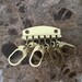 5 Pcs 47mm Gold Key Holder Key Organizer Key Rings Key Holder for ...