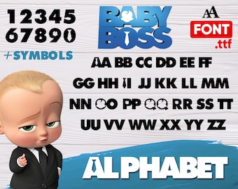 Boss baby clipart | Etsy