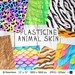 25 Plasticine Animal Print Seamless Pattern Background | Leopard Print ...