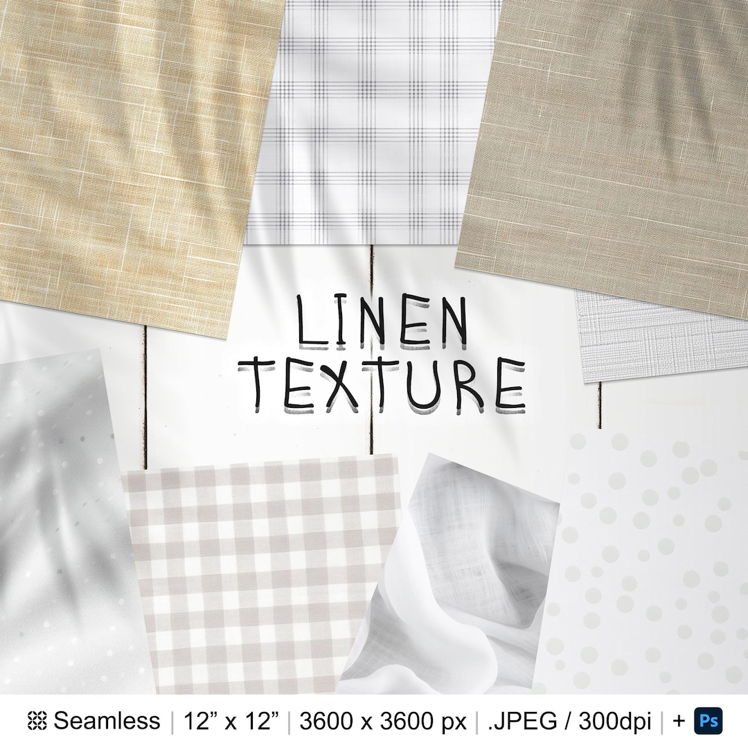 93 Linen Seamless Pattern | Digital Seamless Pattern Linen Canvas | 3d ...