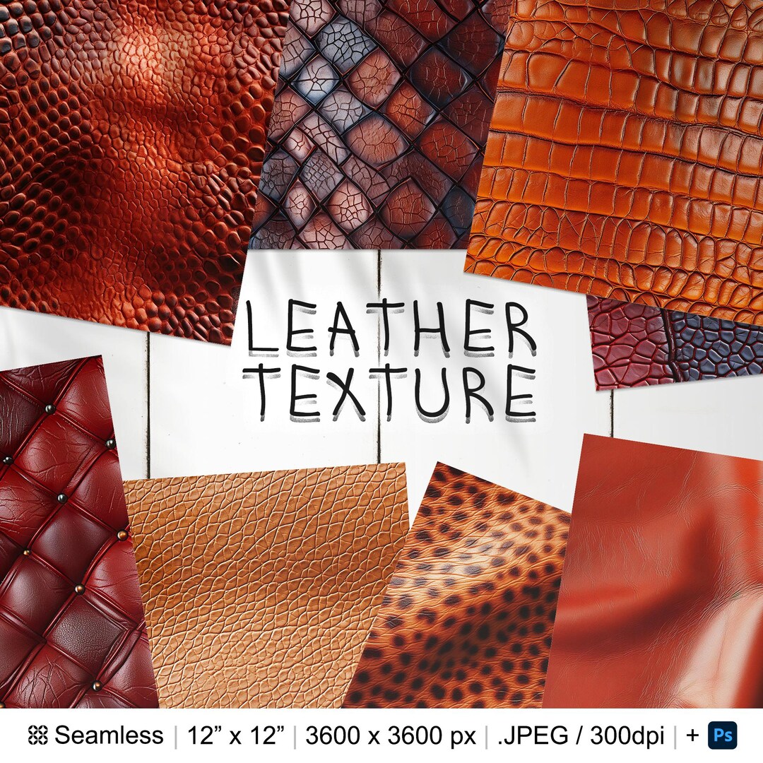 93 Leather Seamless Pattern | Digital Seamless Pattern Leather | 3d ...
