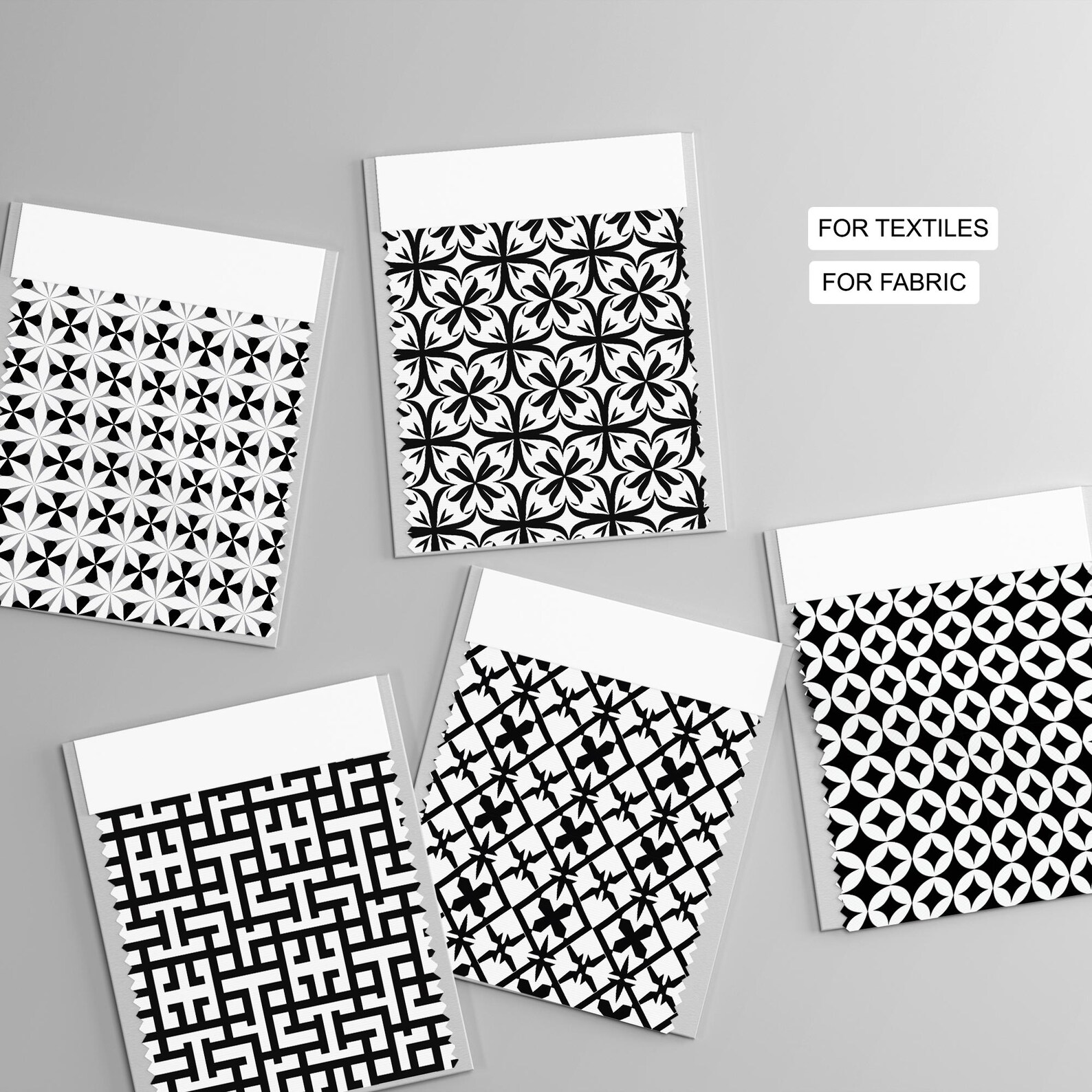 110 Shapes Seamless Pattern | Digital Seamless Geometric | 3d Shapes ...