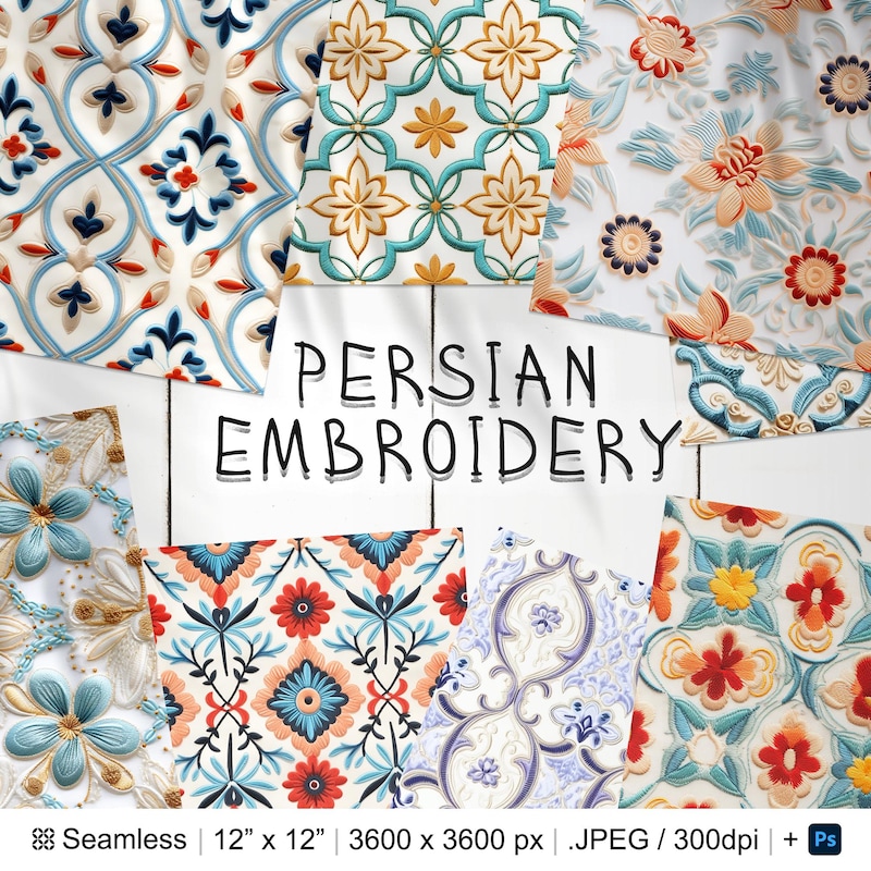Persian Pattern - Etsy