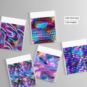 75 Holographic Seamless Pattern | Digital Seamless Pattern Holographic ...