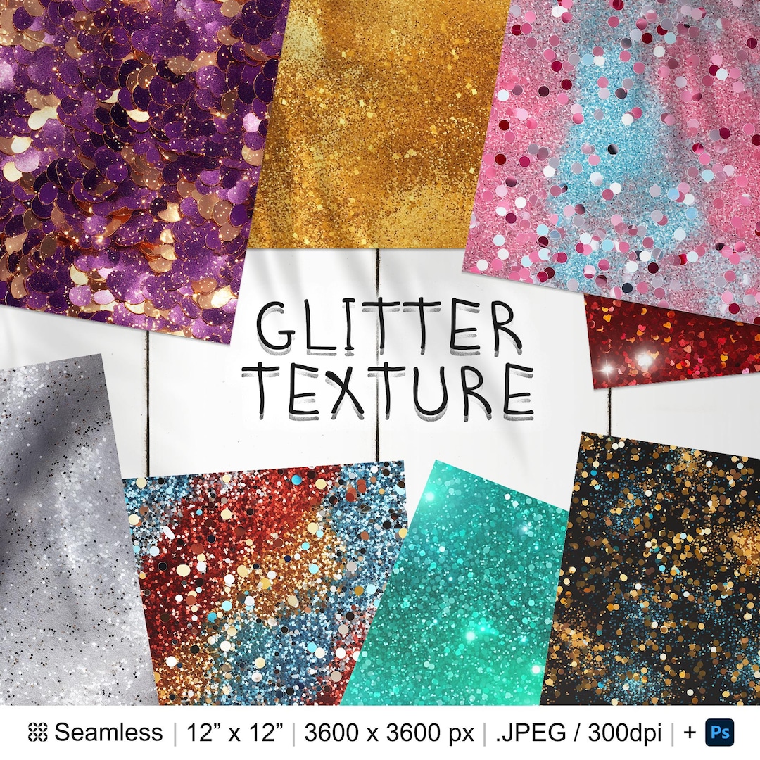 137 Glitter Seamless Pattern | Digital Seamless Pattern Shimmer Glitter ...