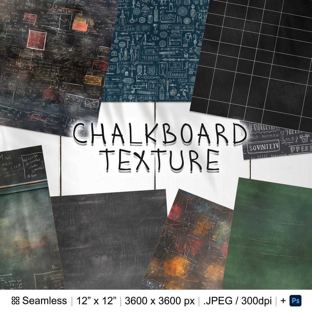 113 Chalkboard Seamless Pattern Background | Digital Seamless Pattern ...