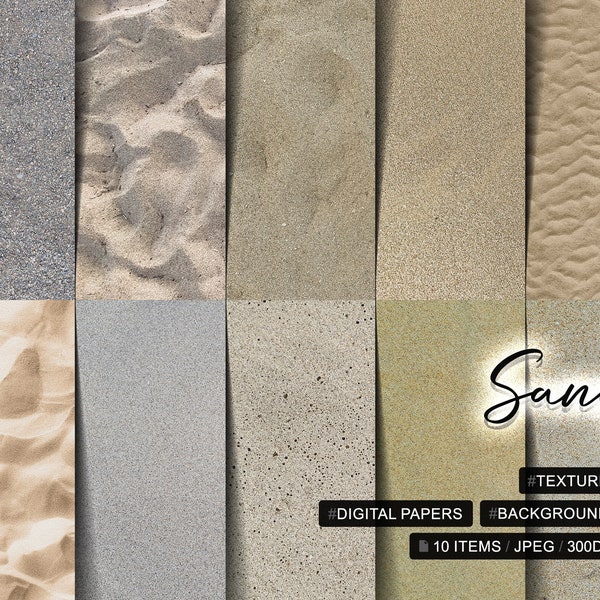 Sand Scrapbook Paper - Etsy