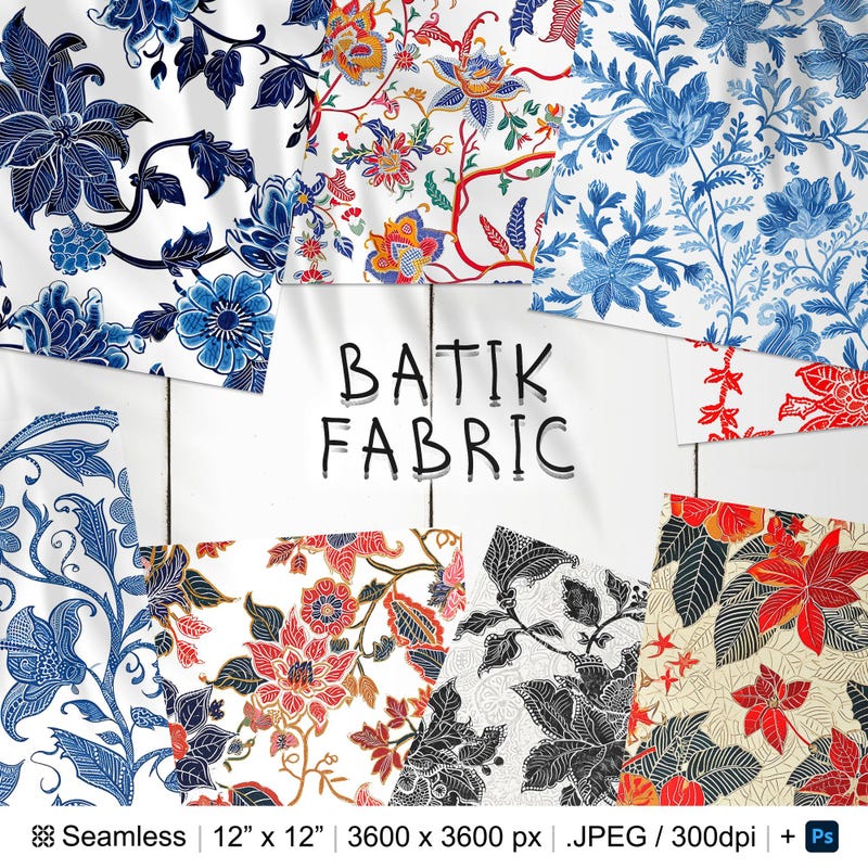 Batik Fabric - Etsy