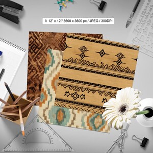 101 Native American Fabric Seamless Pattern Background | Ganado Digital Seamless Pattern | 3d ...