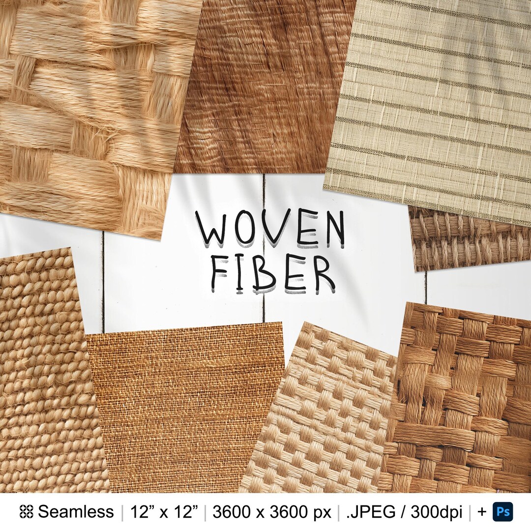 88 Woven Fiber Seamless Pattern | Digital Seamless Pattern Old Woven ...