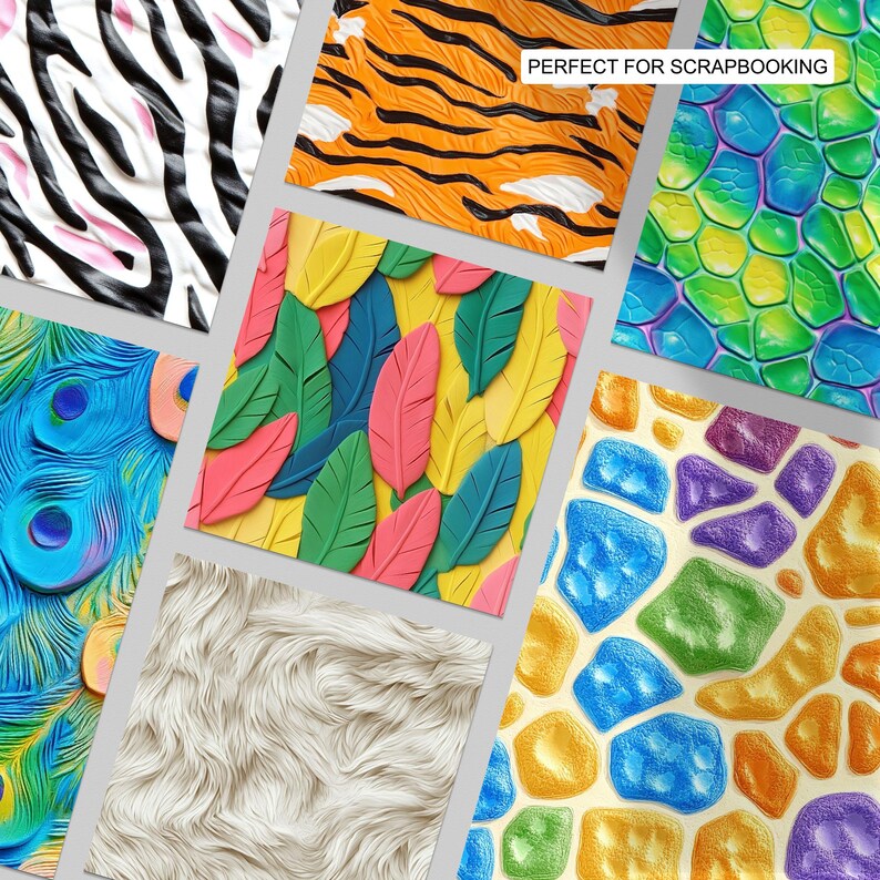 25 Plasticine Animal Print Seamless Pattern Background | Leopard Print ...