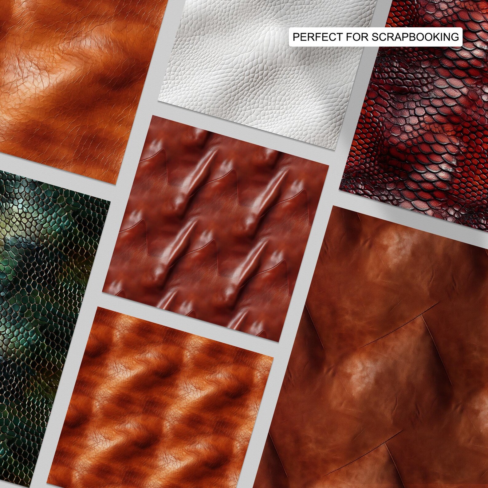 93 Leather Seamless Pattern | Digital Seamless Pattern Leather | 3d ...