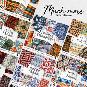 101 Traditional Chinese Fabric Seamless Pattern | Digital Seamless ...