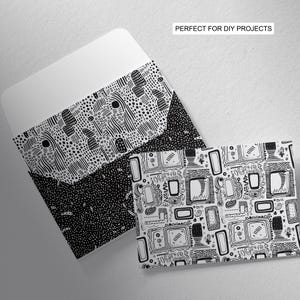 181 Doodle Seamless Pattern | Digital Seamless Pattern Hand Drawn | 3d ...