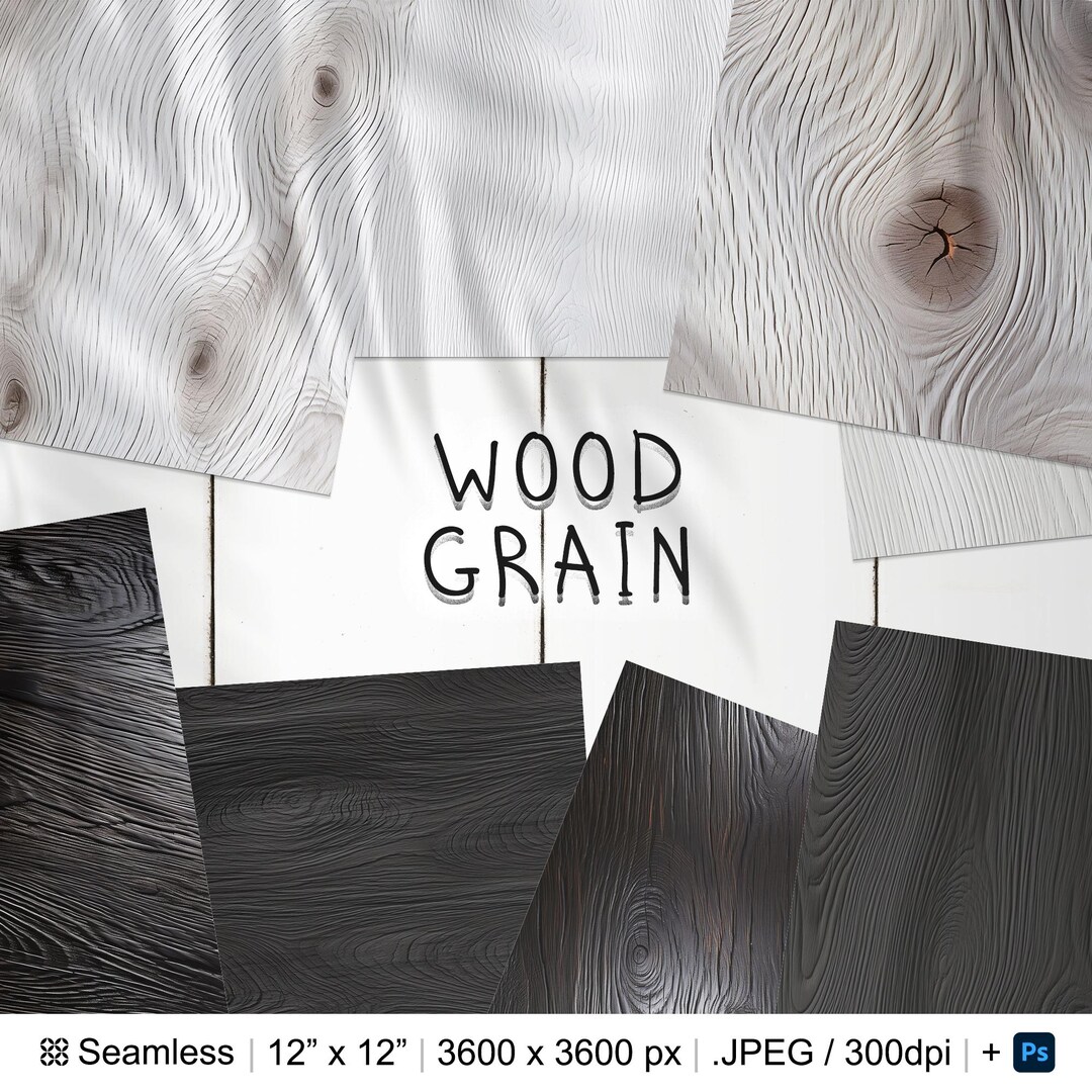 105 Wood Grain Seamless Pattern Digital Seamless Pattern Wooden 3d Wood ...