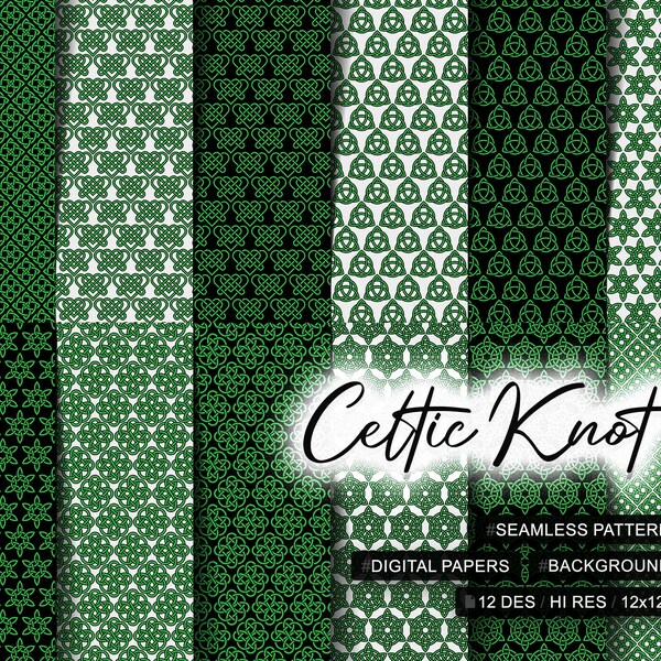 Celtic Design Fabric - Etsy