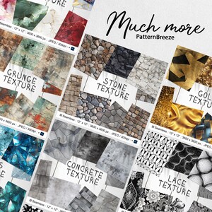 126 Concrete Seamless Pattern | Digital Seamless Pattern Cracked ...