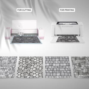 173 Paving Stone Seamless Pattern | Digital Seamless Pattern Pavement ...