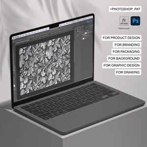 166 Engraving Seamless Pattern | Digital Seamless Pattern Metallic ...