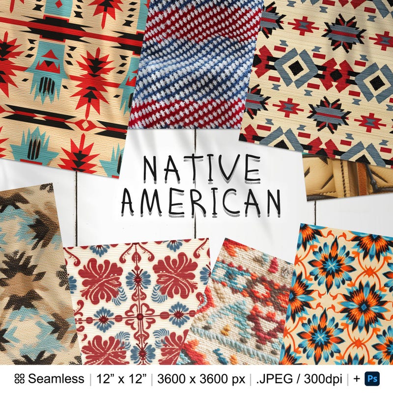 Native Fabric - Etsy