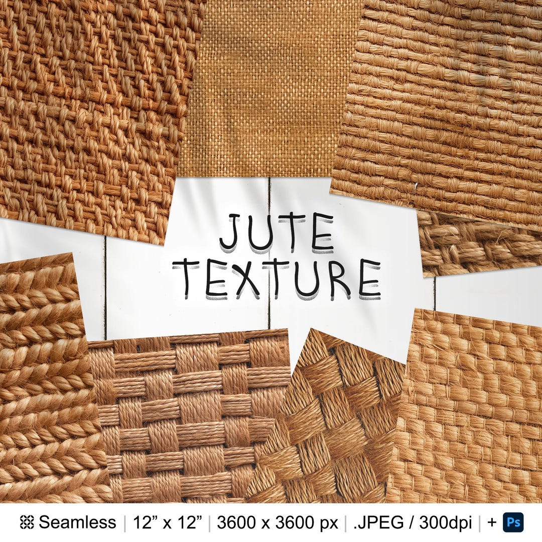 110 Jute Seamless Pattern Background | Digital Seamless Pattern Jute ...