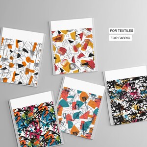 122 Scribbles Seamless Pattern Background | Digital Seamless Pattern ...