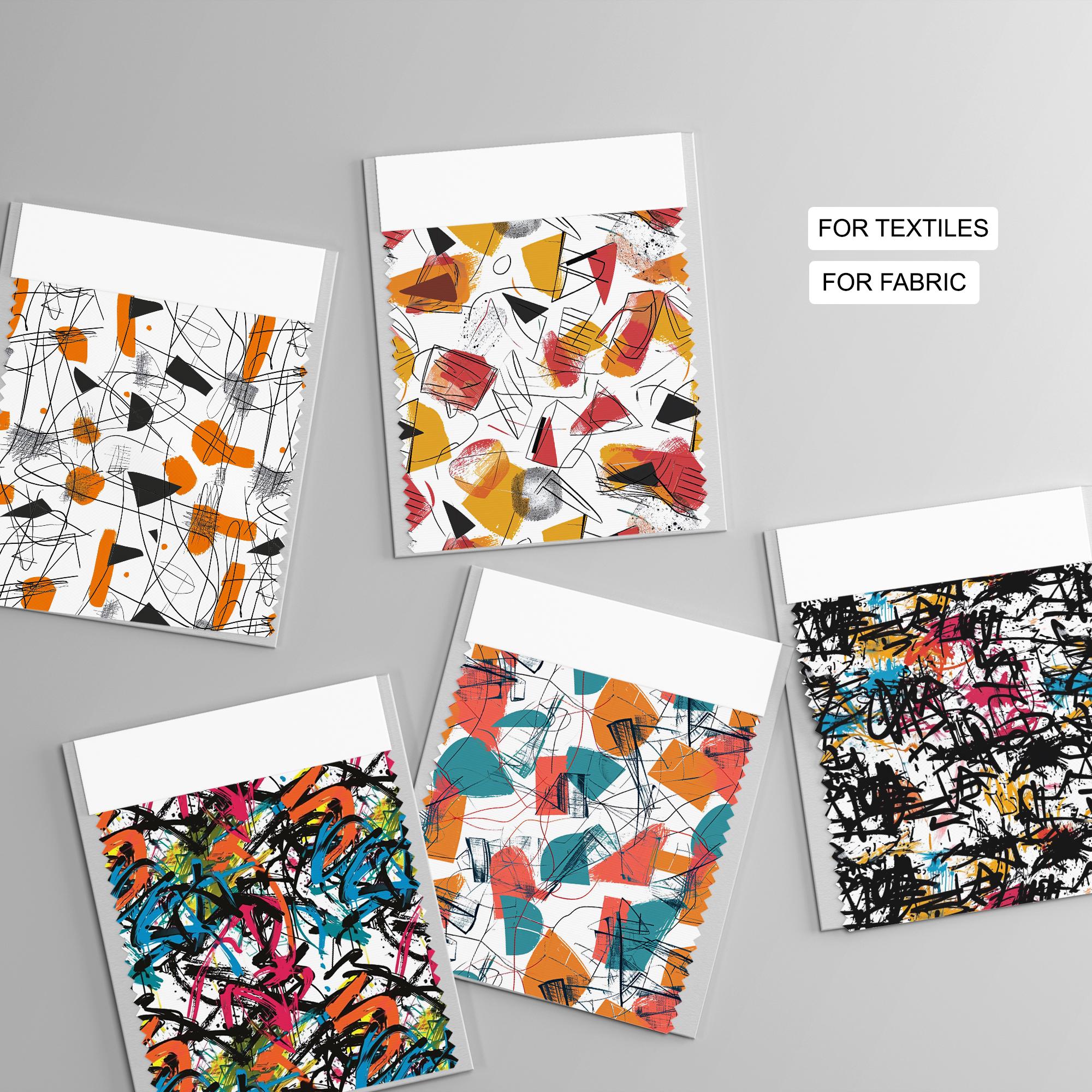 122 Scribbles Seamless Pattern Background | Digital Seamless Pattern ...