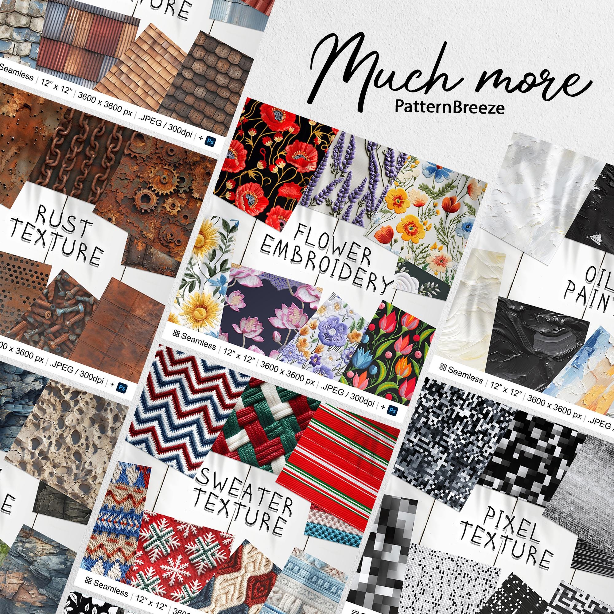 194 Rock Seamless Pattern | Digital Seamless Pattern Stone | 3d Digital ...