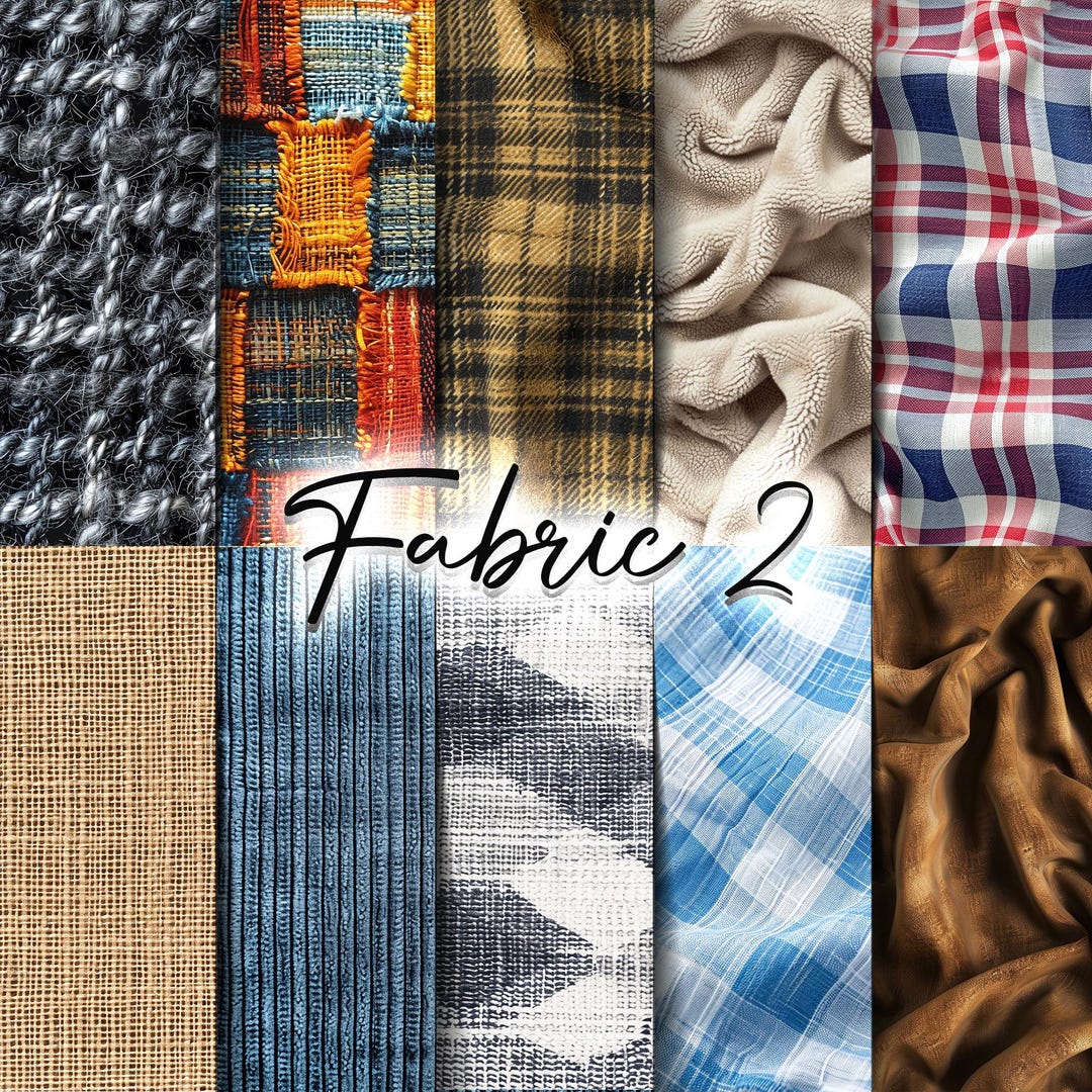 196 Fabric 2 Seamless Pattern Digital Seamless Pattern Fabric ...