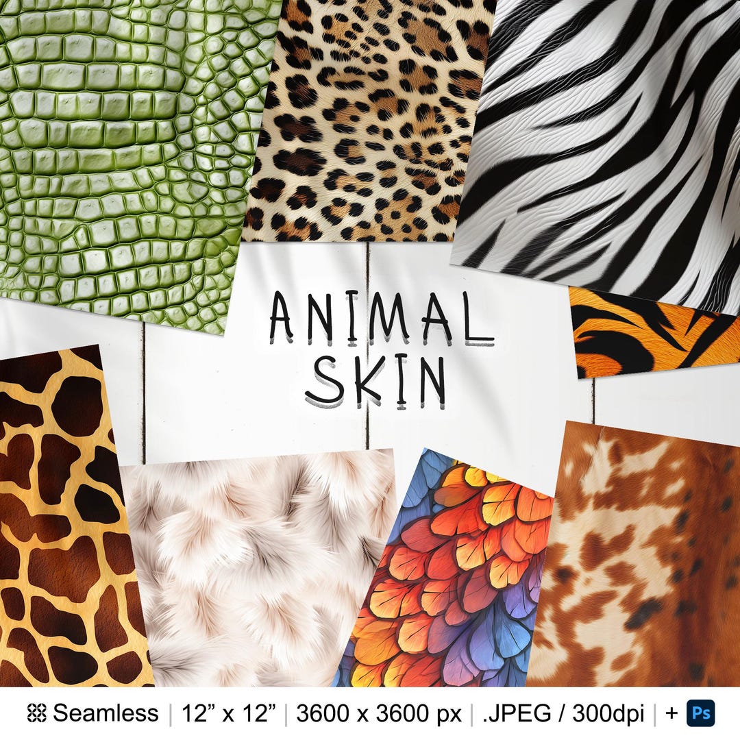 113 Animal Print Seamless Pattern Background | Digital Seamless Pattern ...