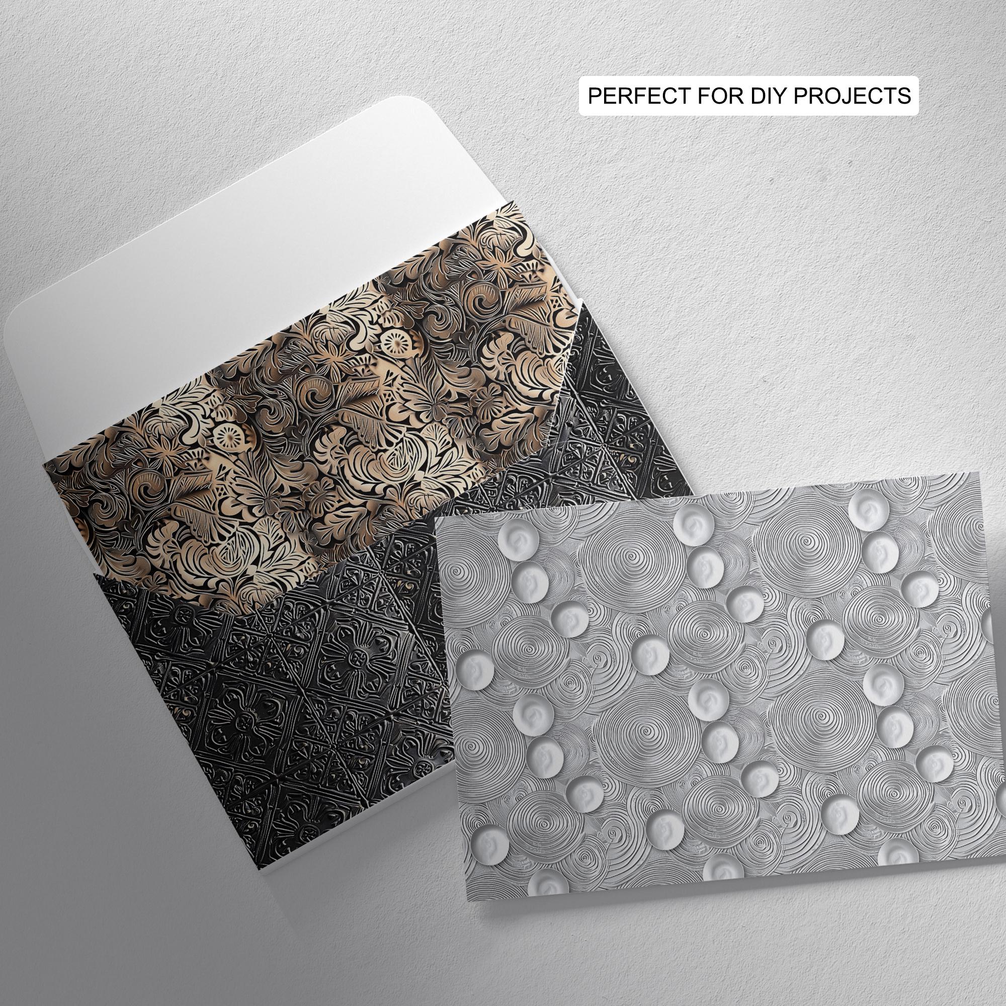 166 Engraving Seamless Pattern | Digital Seamless Pattern Metallic ...