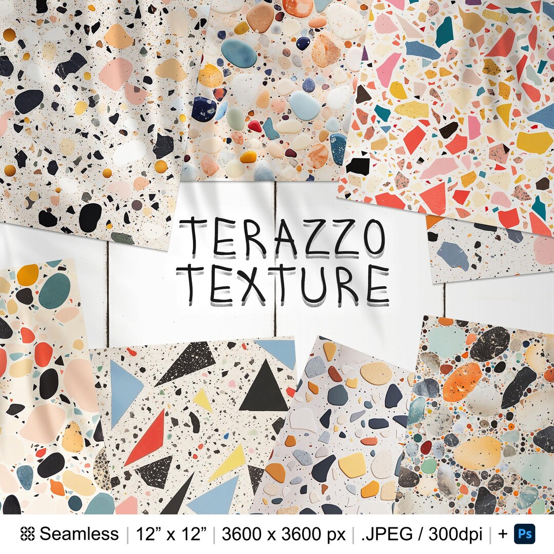 86 Terrazzo Seamless Pattern Background | Digital Seamless Pattern ...