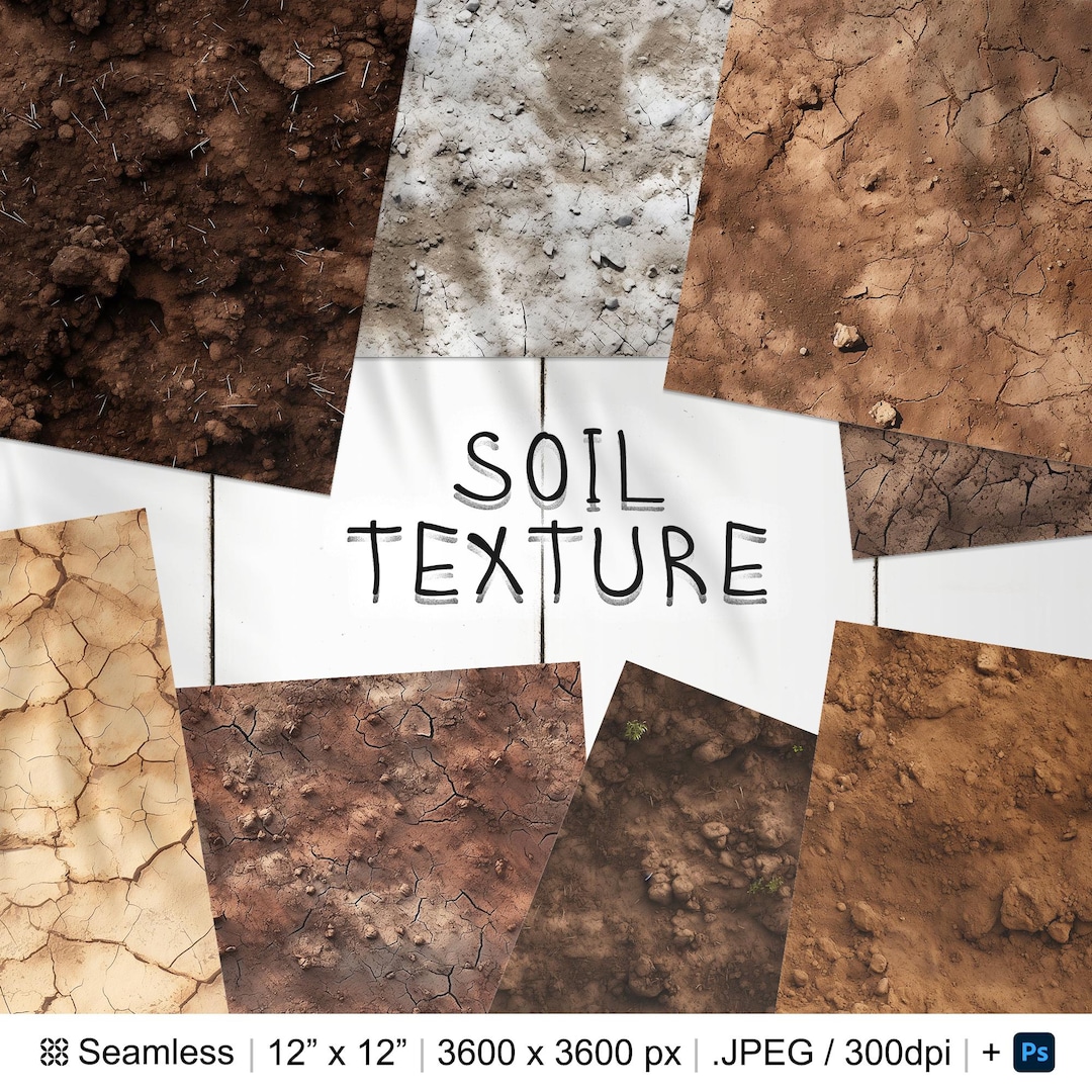 103 Soil Seamless Pattern | Digital Seamless Pattern Ground | 3d Soil ...