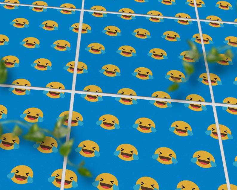 10 Emoticons Seamless Patterns Emoji Seamless Pattern - Etsy