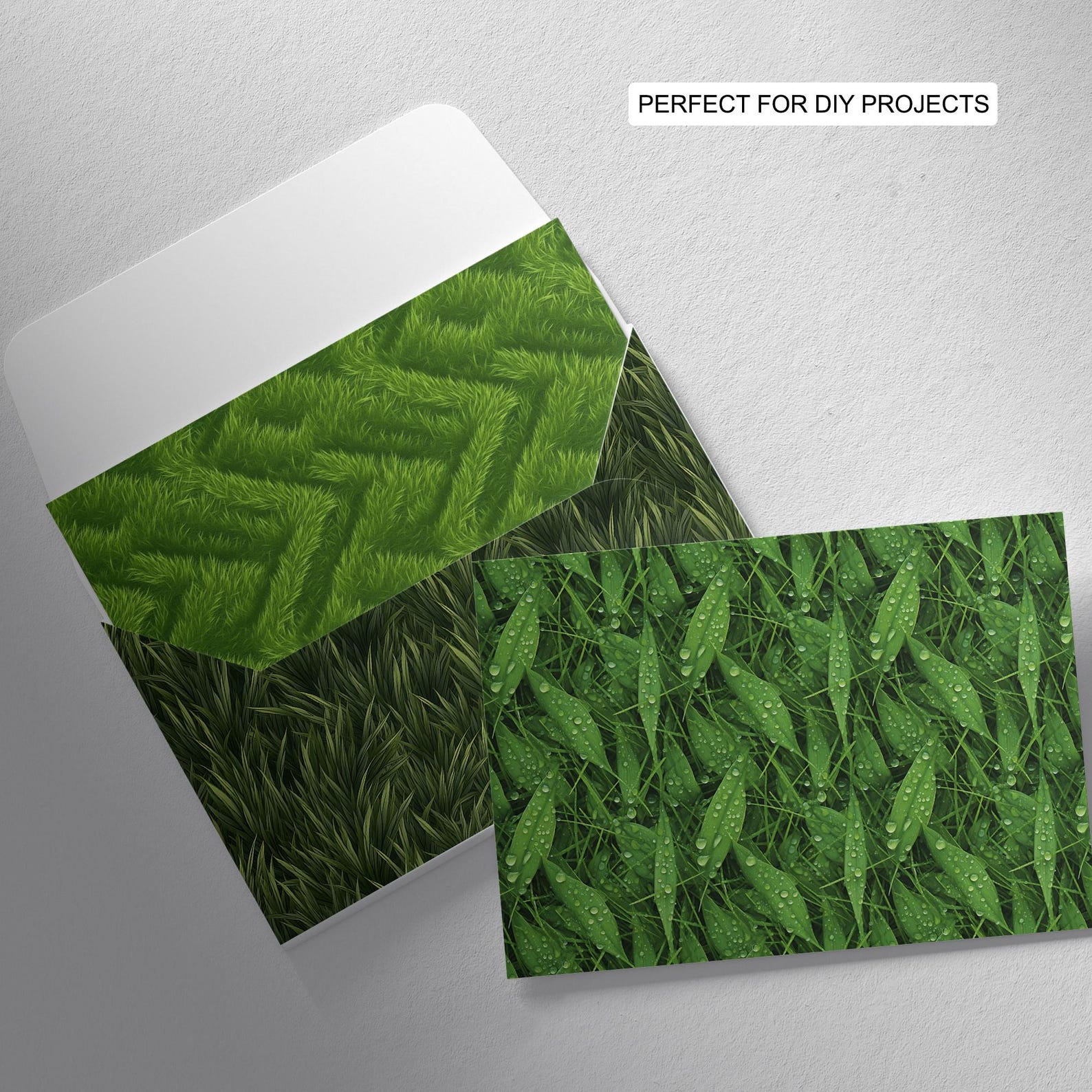 109 Grass Seamless Pattern | Digital Seamless Pattern Wild Meadow | 3d ...