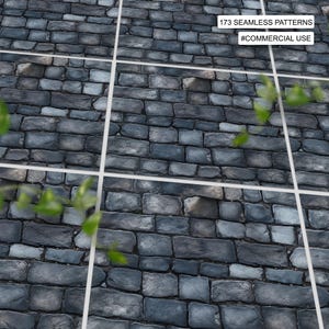 173 Paving Stone Seamless Pattern | Digital Seamless Pattern Pavement ...