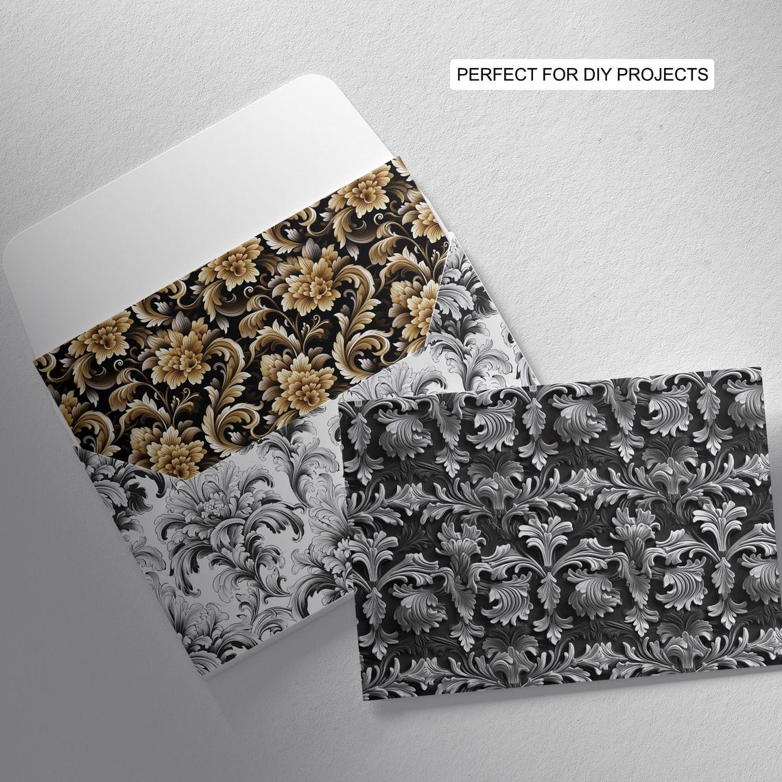121 Damask Seamless Pattern | Digital Seamless Pattern Traditional ...