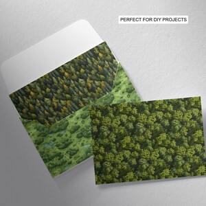 117 Forest Seamless Pattern | Digital Seamless Pattern Treetops | 3d ...