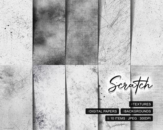White Scratch Texture