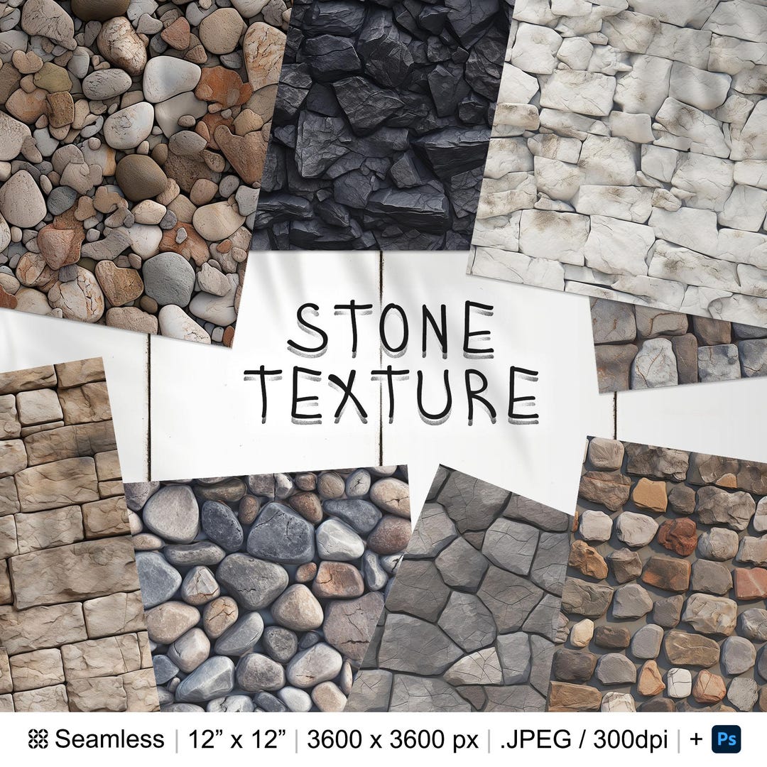 116 Stone Seamless Pattern | Digital Seamless Pattern Stone Wall | 3d ...